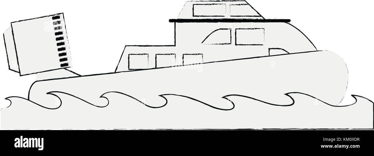 Coastguard fan boat Stock Vector Image & Art - Alamy