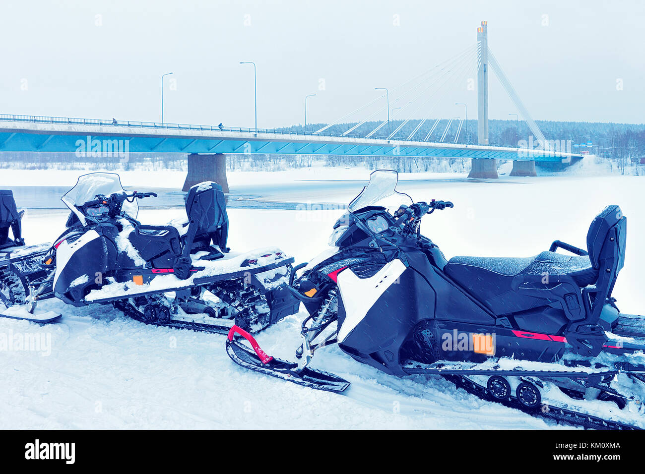 European Snowmobiles High Resolution Stock Photography and Images - Alamy