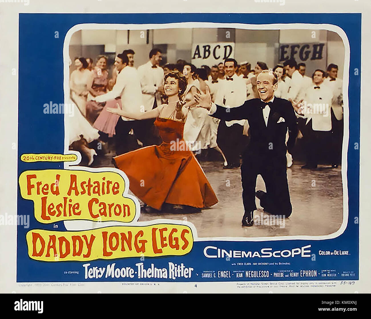 DADDY LONG LEGS 1955 20th Century Fox film musical with Fred Astaire ...