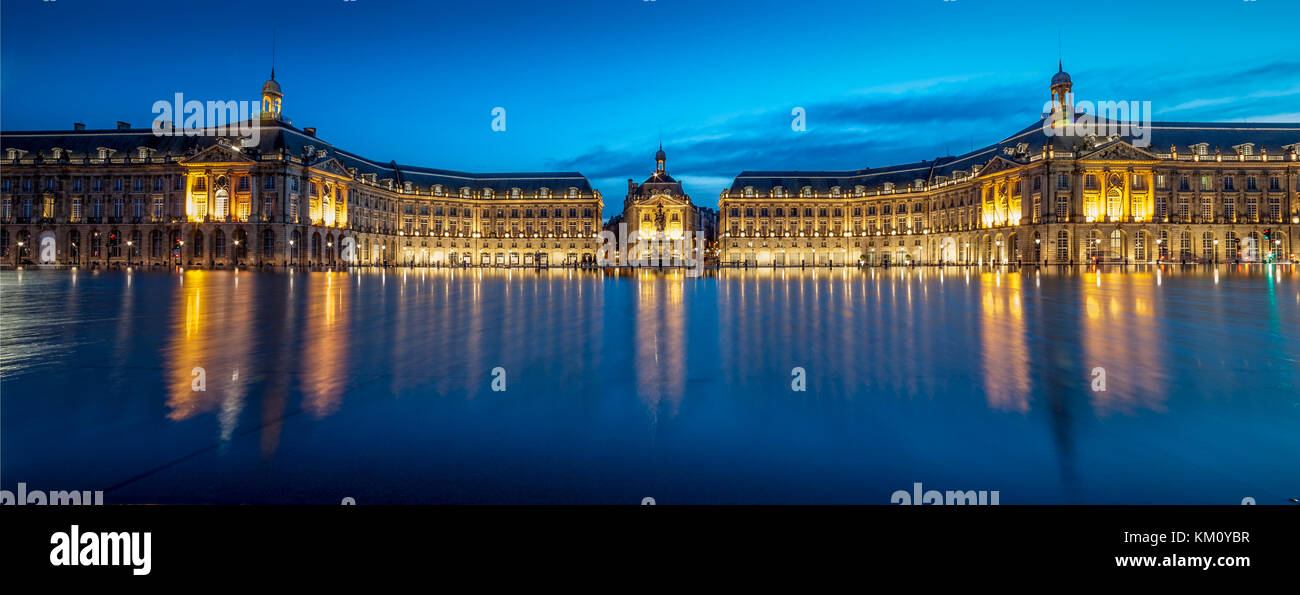 Place de la Bourse is one of the most recognizable sights of Bordeaux ...