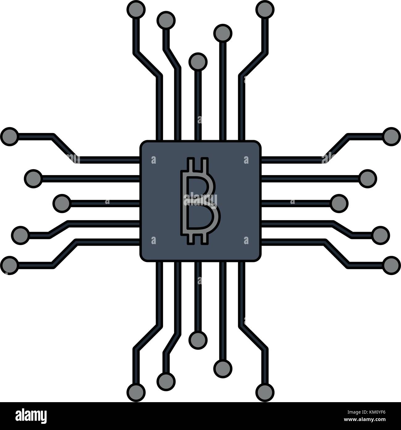 Microchip technology symbol Stock Vector Image & Art - Alamy