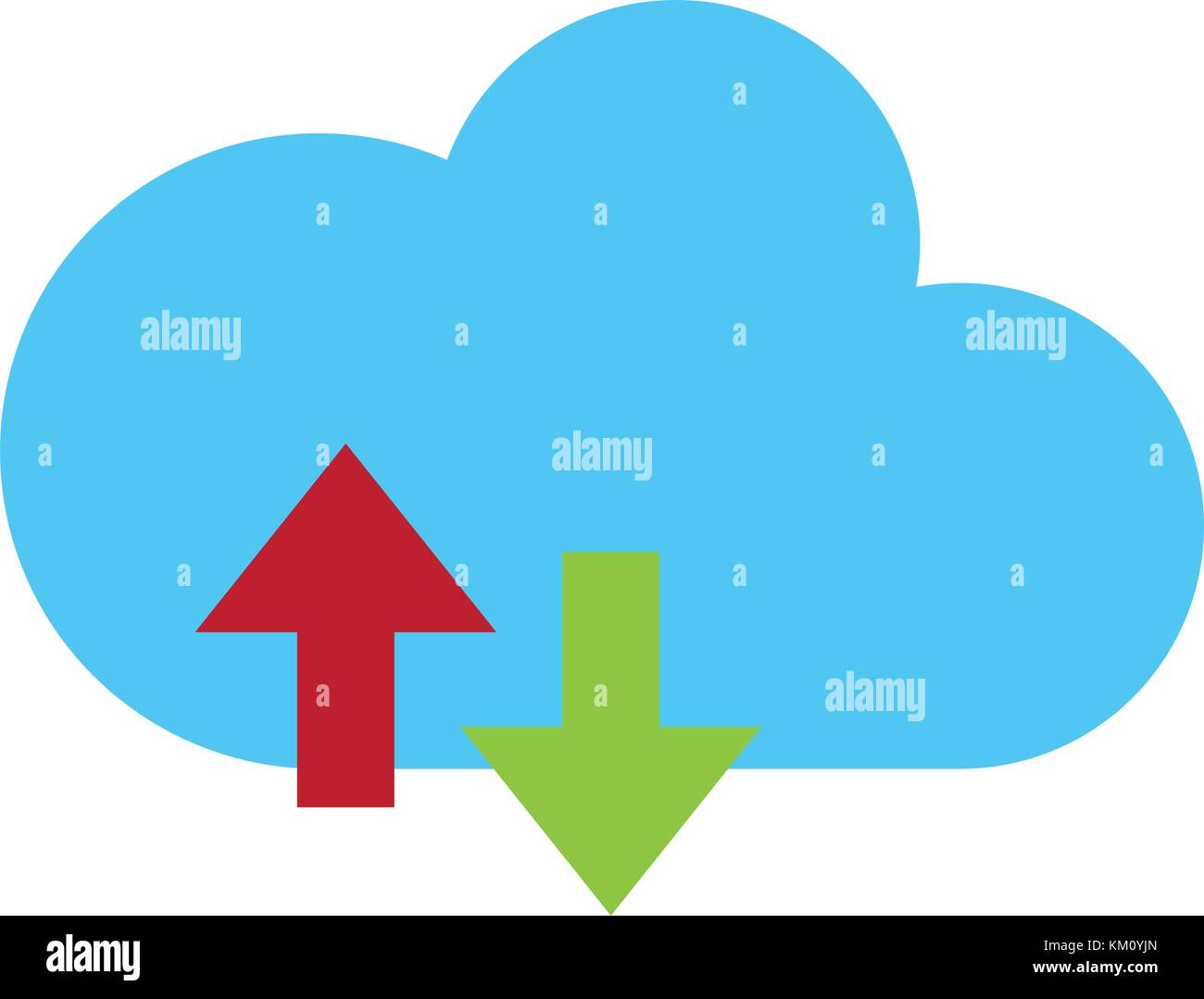 Cloud computing symbol Stock Vector Image & Art - Alamy