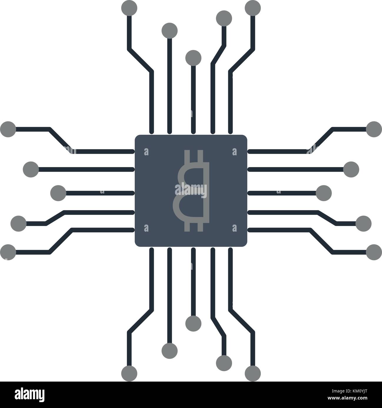 Microchip technology symbol Stock Vector Image & Art - Alamy
