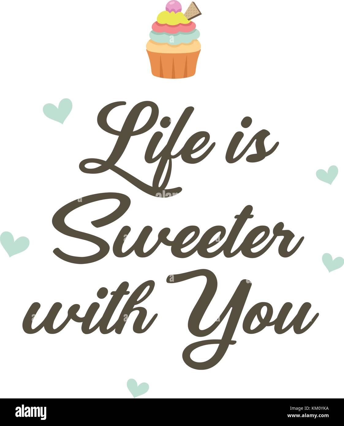 Sweeter vector vectors hi-res stock photography and images - Alamy