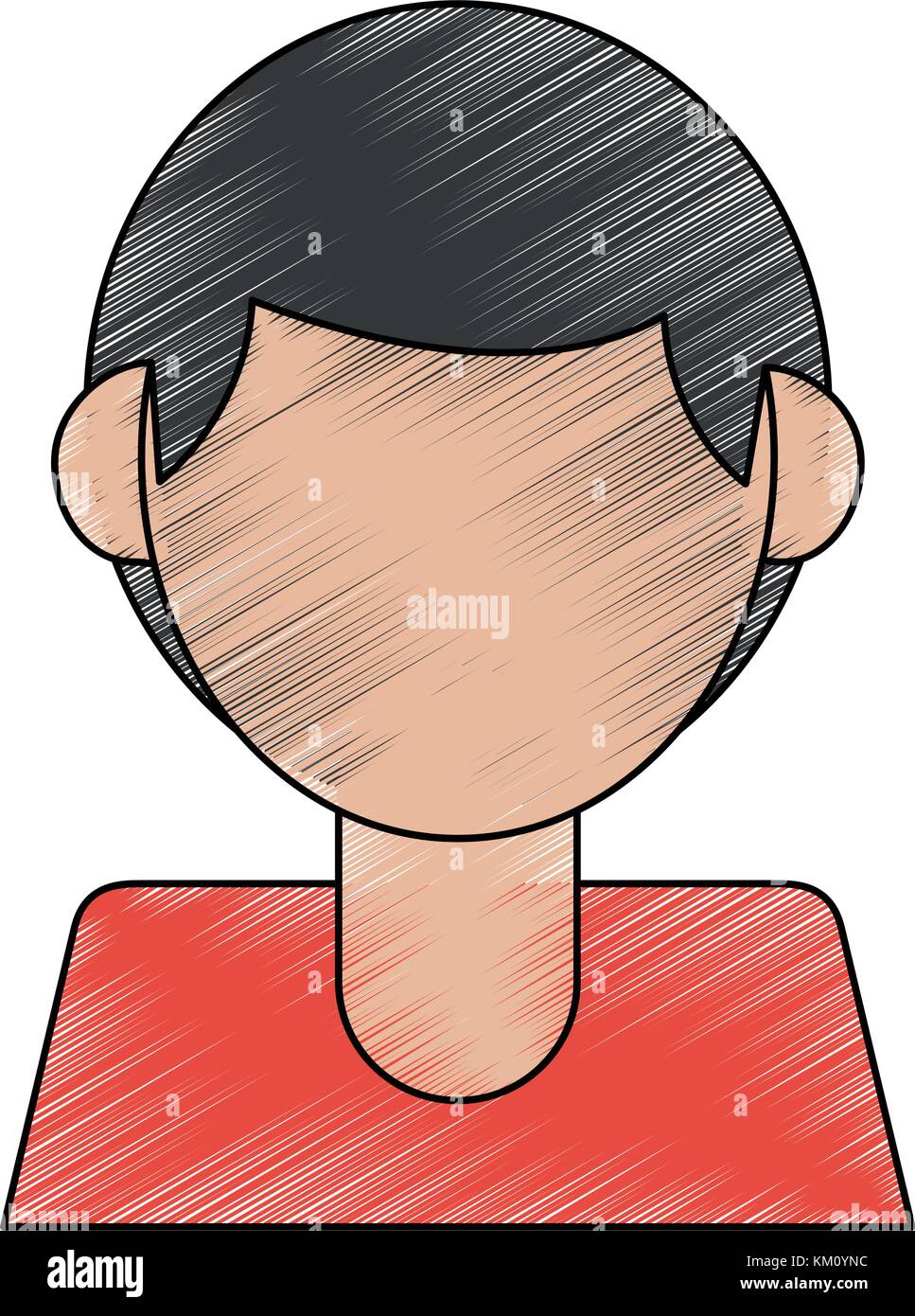 Man faceless avatar Stock Vector Image & Art - Alamy