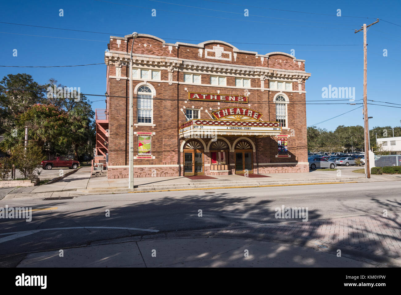 Athens Theatre Deland, Florida USA Stock Photo - Alamy