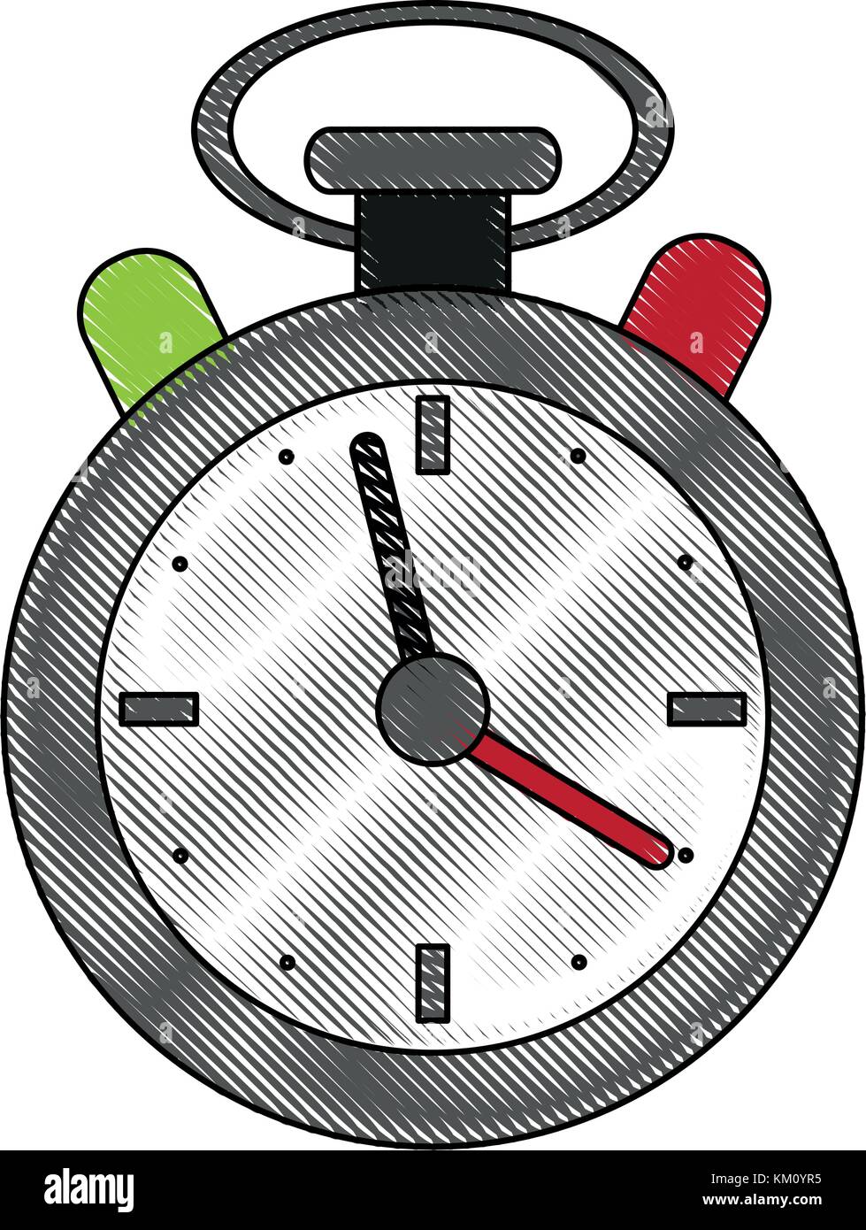 Classic sport chronometer Stock Vector Image & Art - Alamy