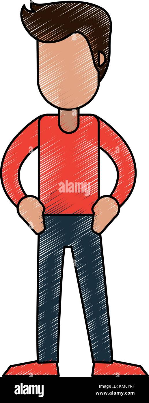 Man faceless cartoon Stock Vector Image & Art - Alamy