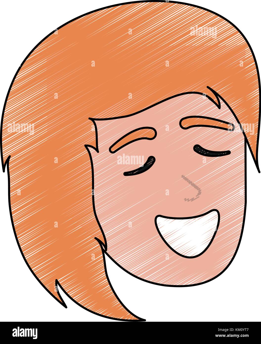Young woman happy cartoon Stock Vector Image & Art - Alamy