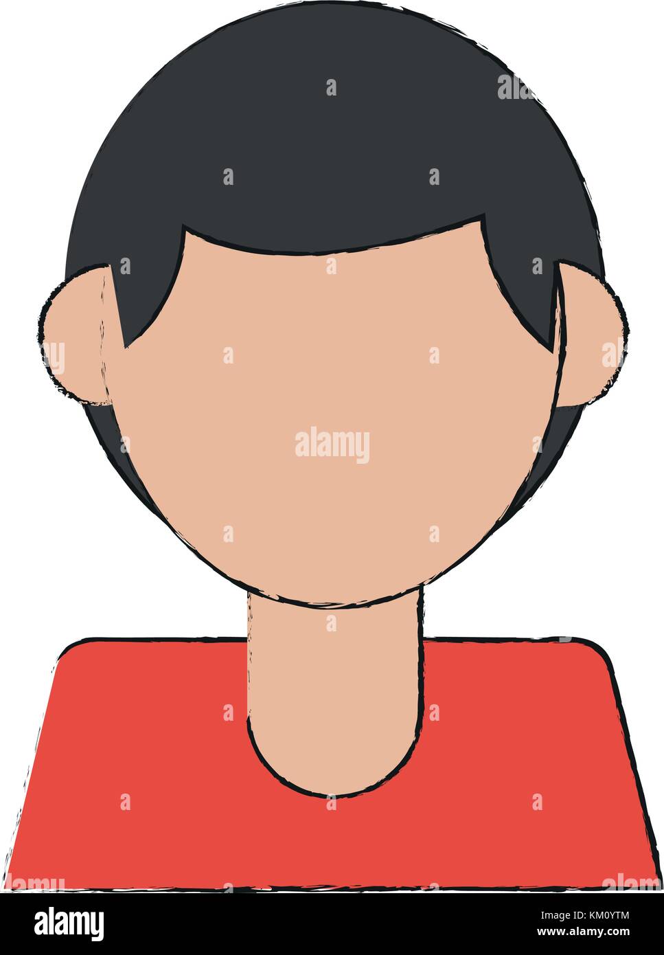 Man faceless avatar Stock Vector Image & Art - Alamy