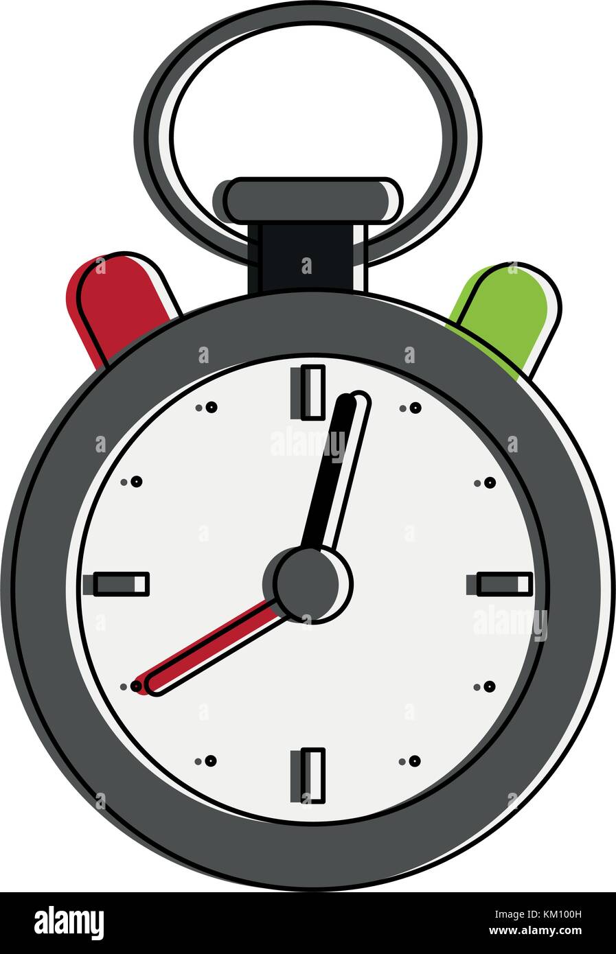 Classic sport chronometer Stock Vector Image & Art - Alamy