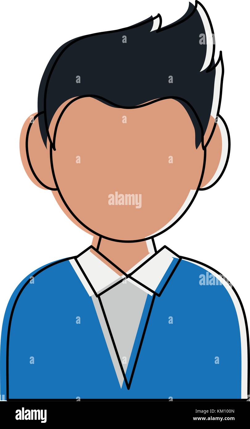 Man faceless cartoon Stock Vector Image & Art - Alamy