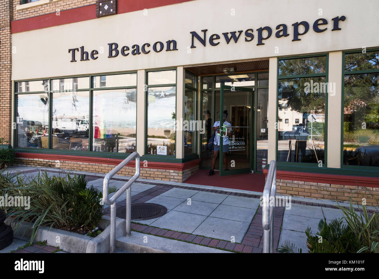 The Beacon Newspaper Building Deland, Florida USA Stock Photo - Alamy