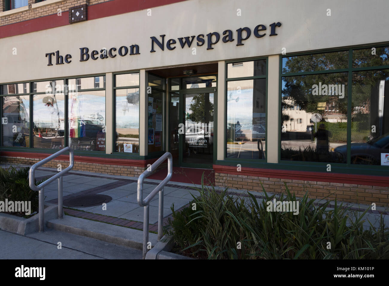 The Beacon Newspaper Building Deland, Florida USA Stock Photo - Alamy