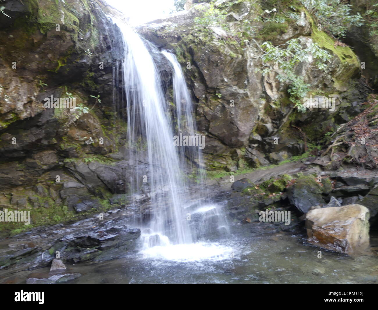 Grotto falls trail hi-res stock photography and images - Alamy