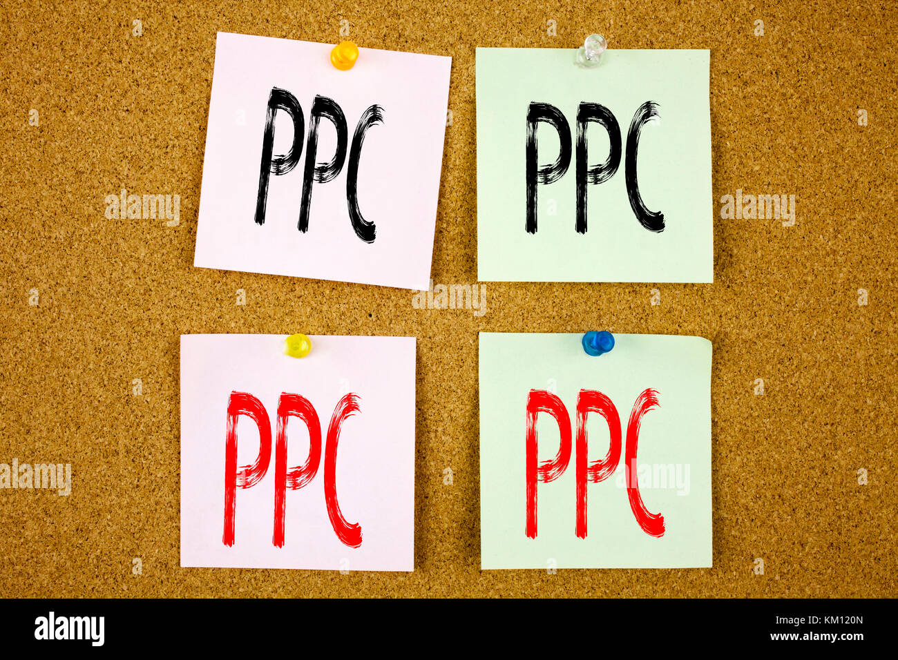 Conceptual hand writing text caption inspiration showing PPC - Pay per ...
