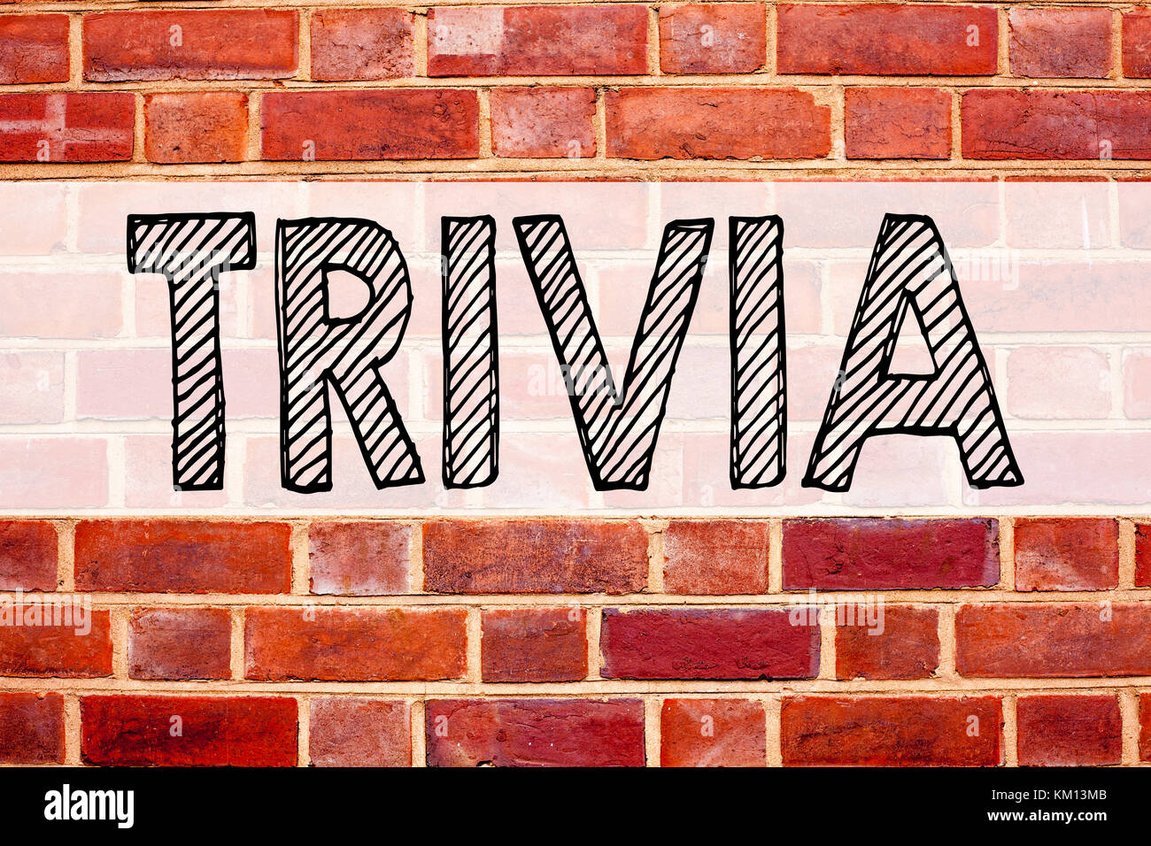 Conceptual announcement text caption inspiration showing Trivia ...