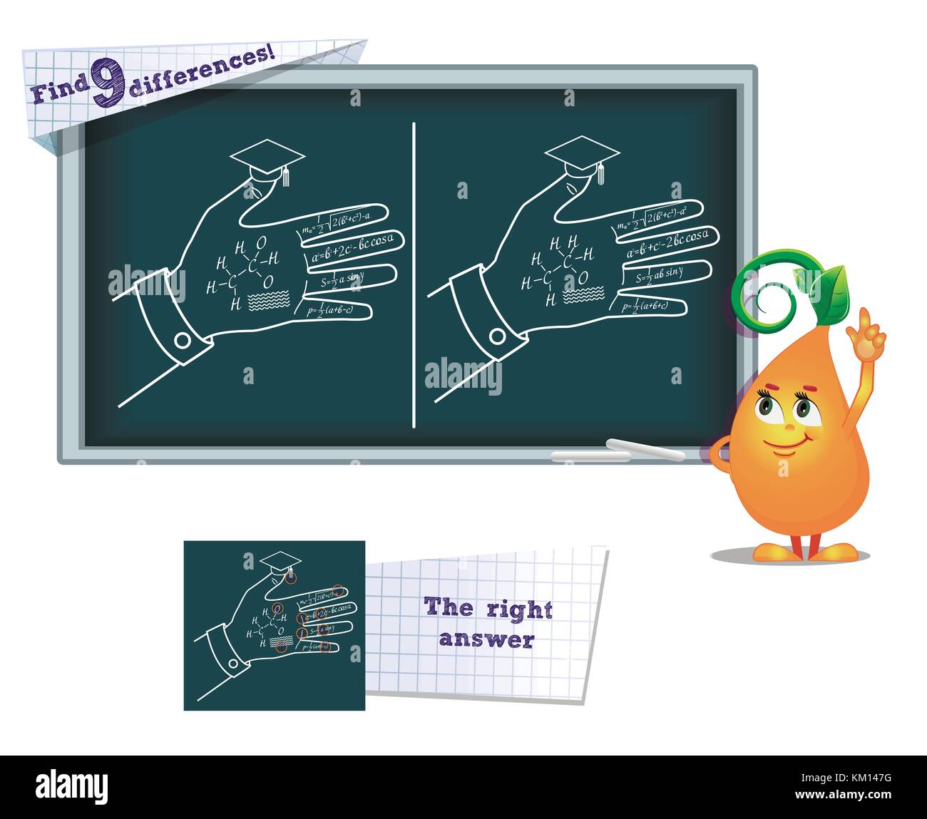 Visual learning student Stock Vector Images - Alamy