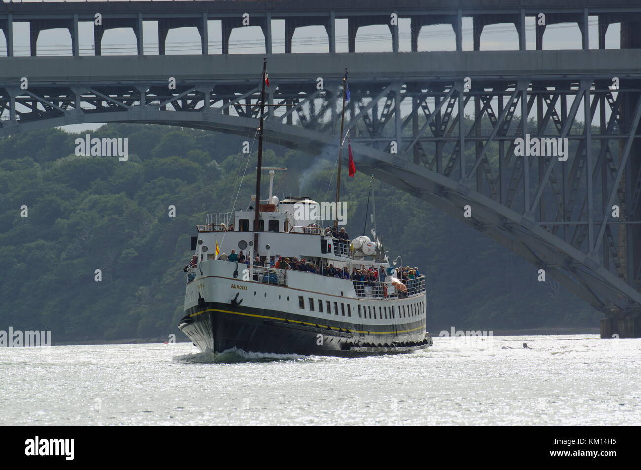 MV Balmoral on the Menai Strait Stock Photo - Alamy