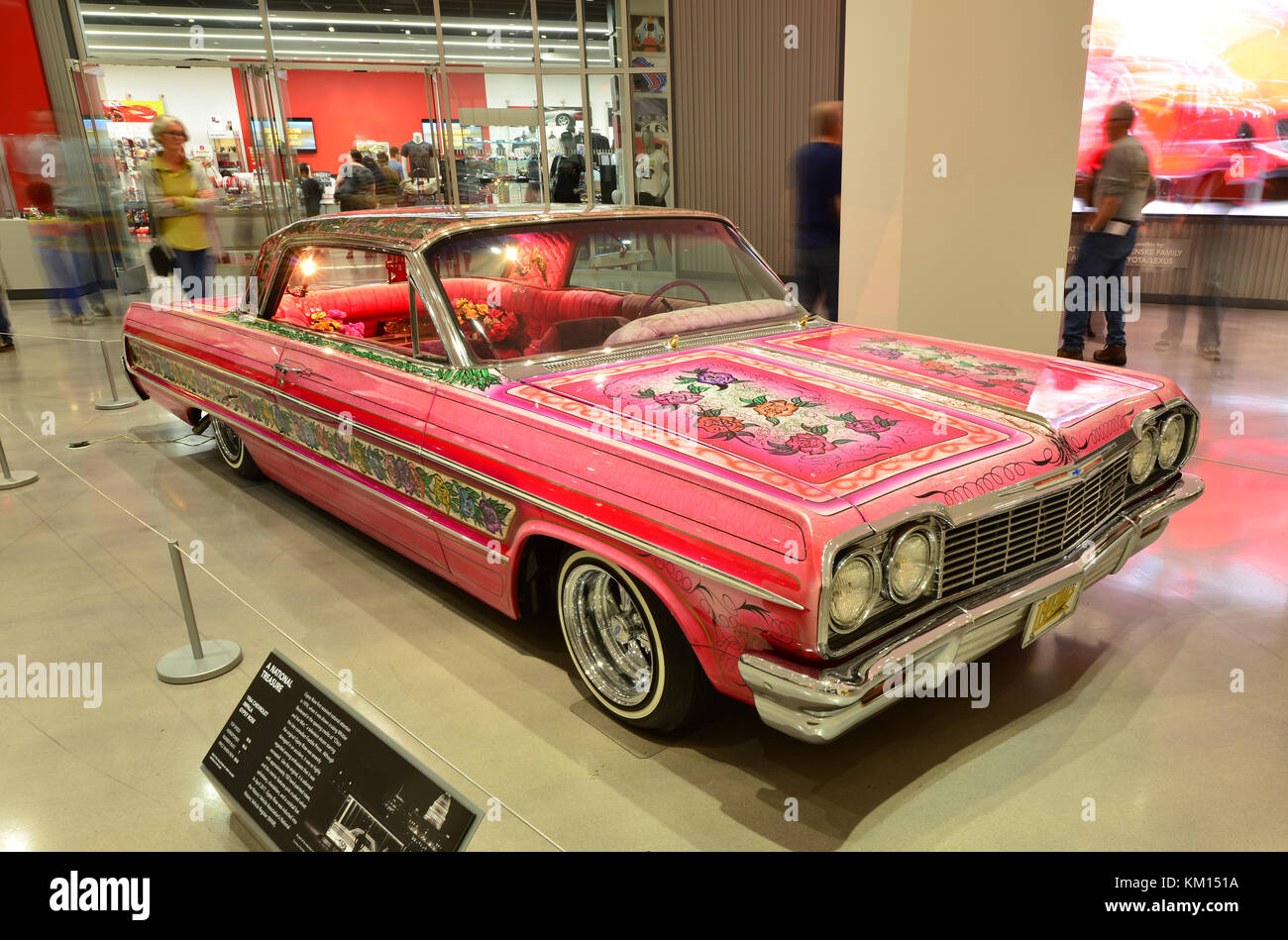 Chevrolet Impala Custom car Stock Photo - Alamy