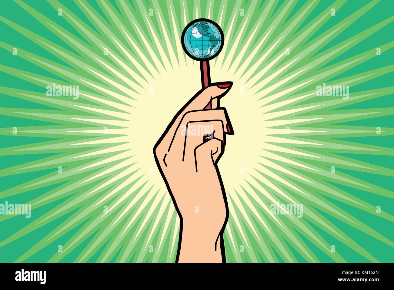 Closeup earth Stock Vector Images - Alamy