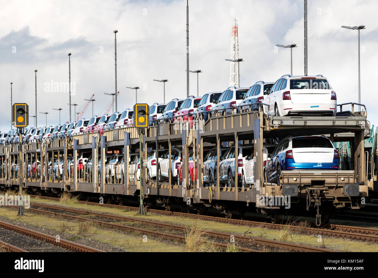 Autorack High Resolution Stock Photography and Images - Alamy