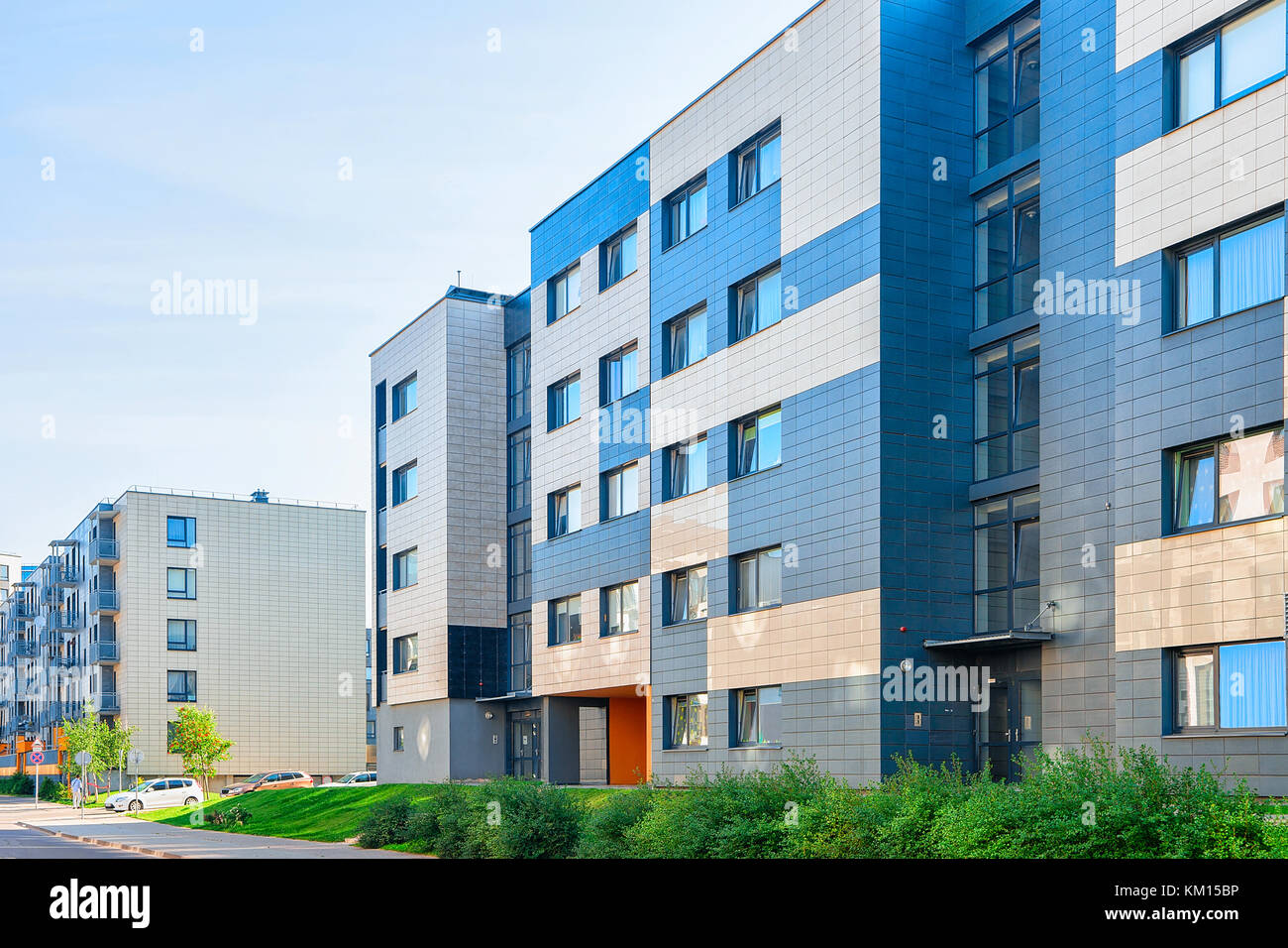 Complex of new residential buildings Stock Photo - Alamy