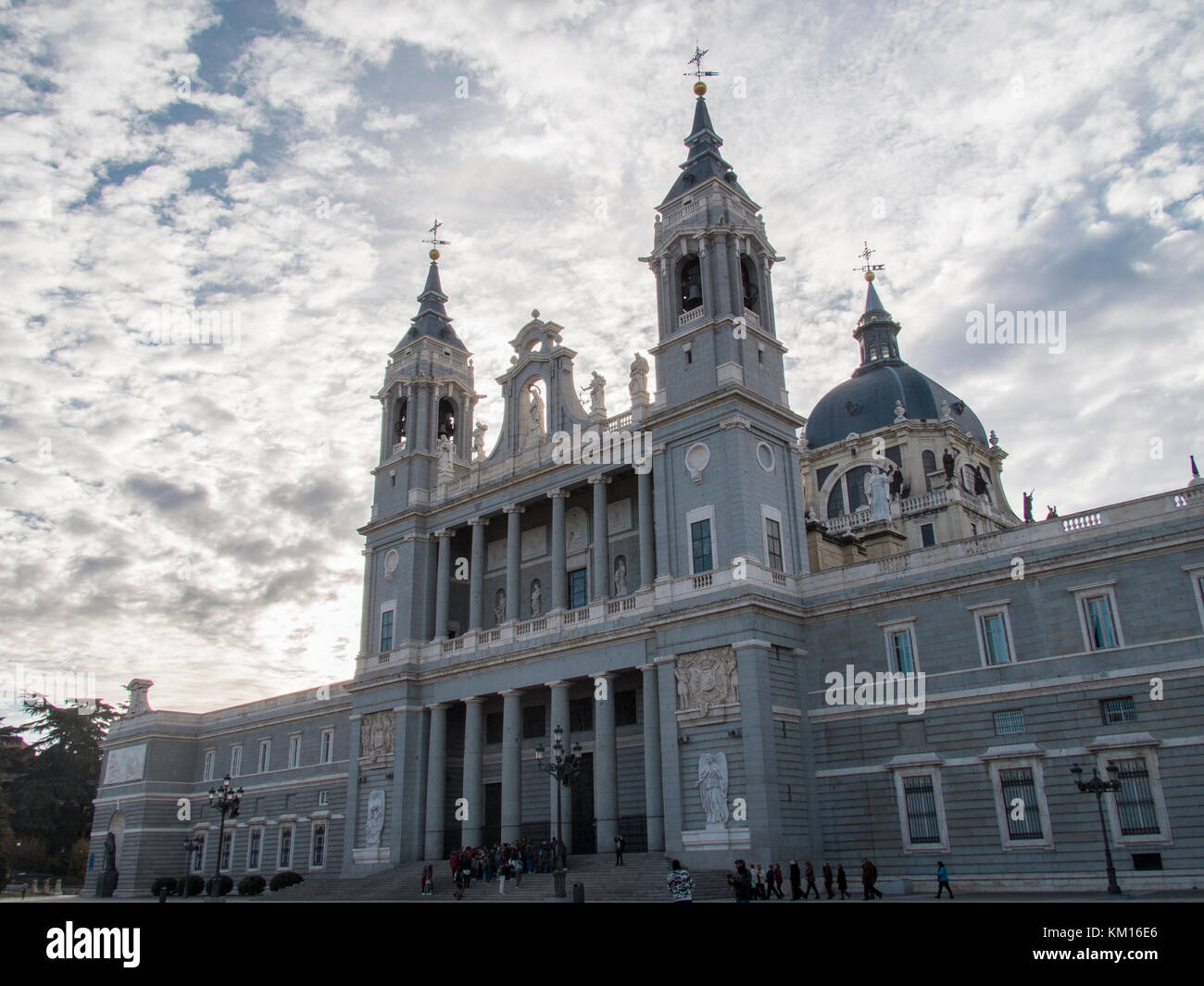 La Almudena Cathedral. Madrid, Spain Stock Photo - Alamy