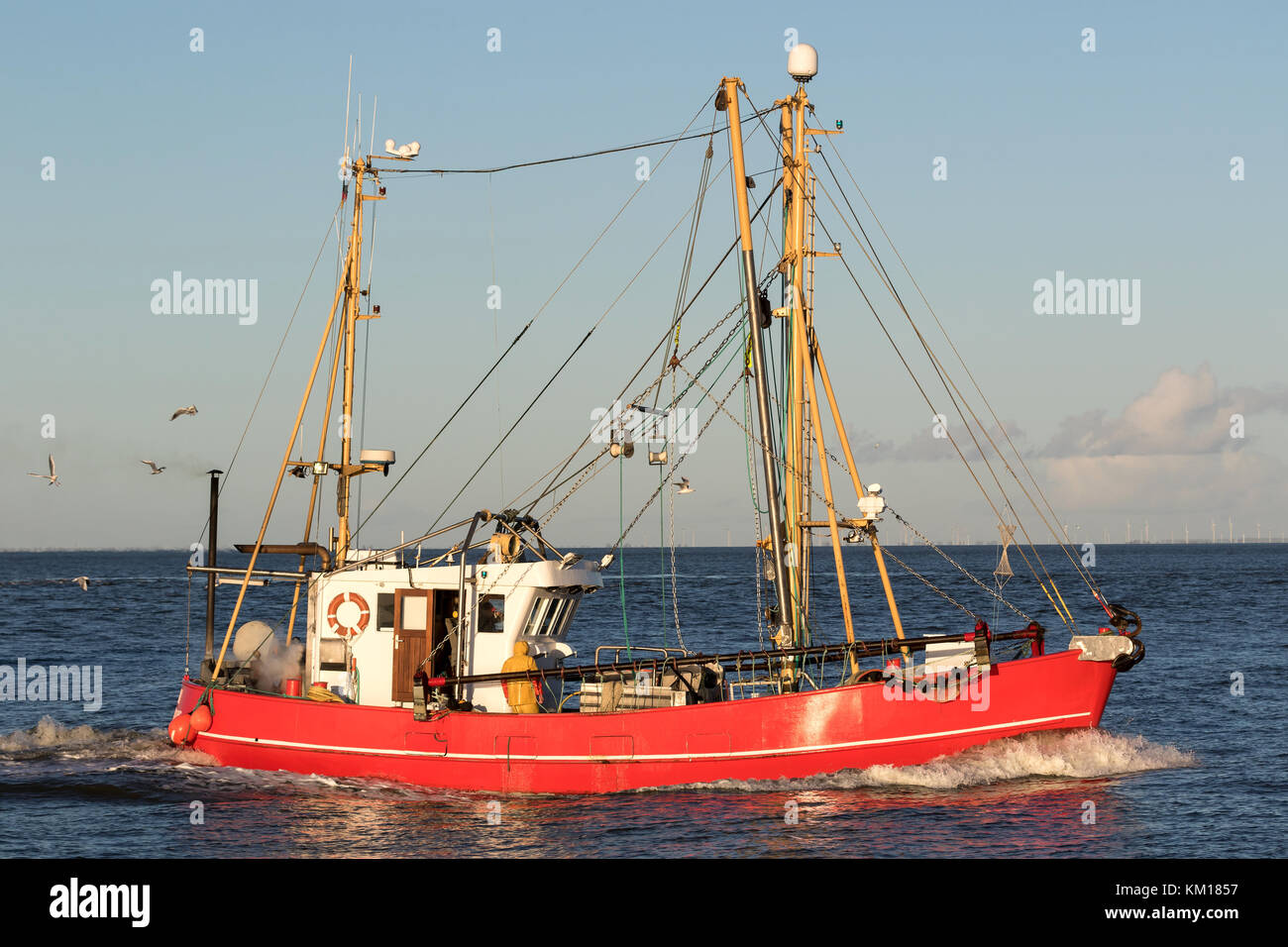 fishing vessel at sea Stock Photo - Alamy