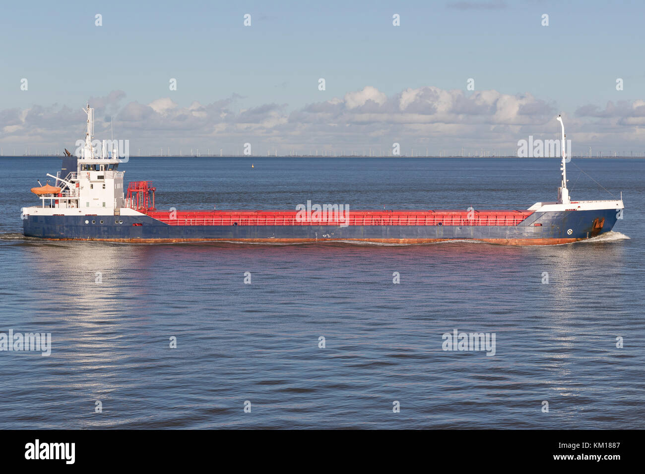 general cargo ship at sea Stock Photo - Alamy