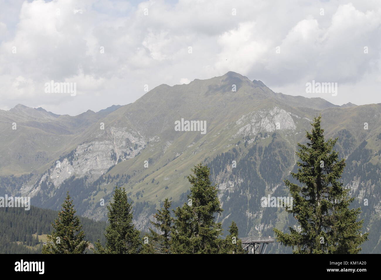 typical alpine landscape in Italy Stock Photo - Alamy