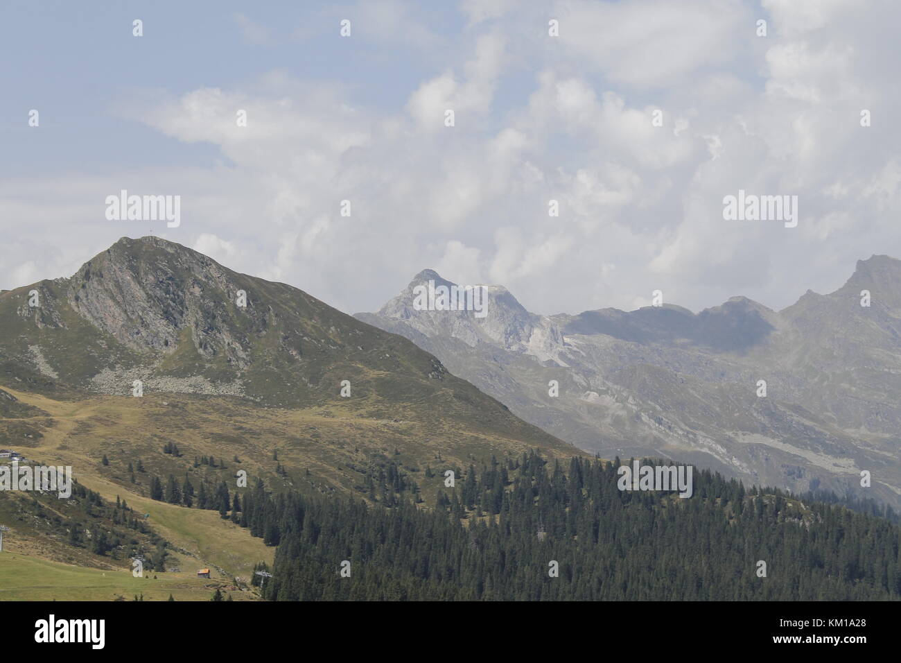 typical alpine landscape in Italy Stock Photo - Alamy