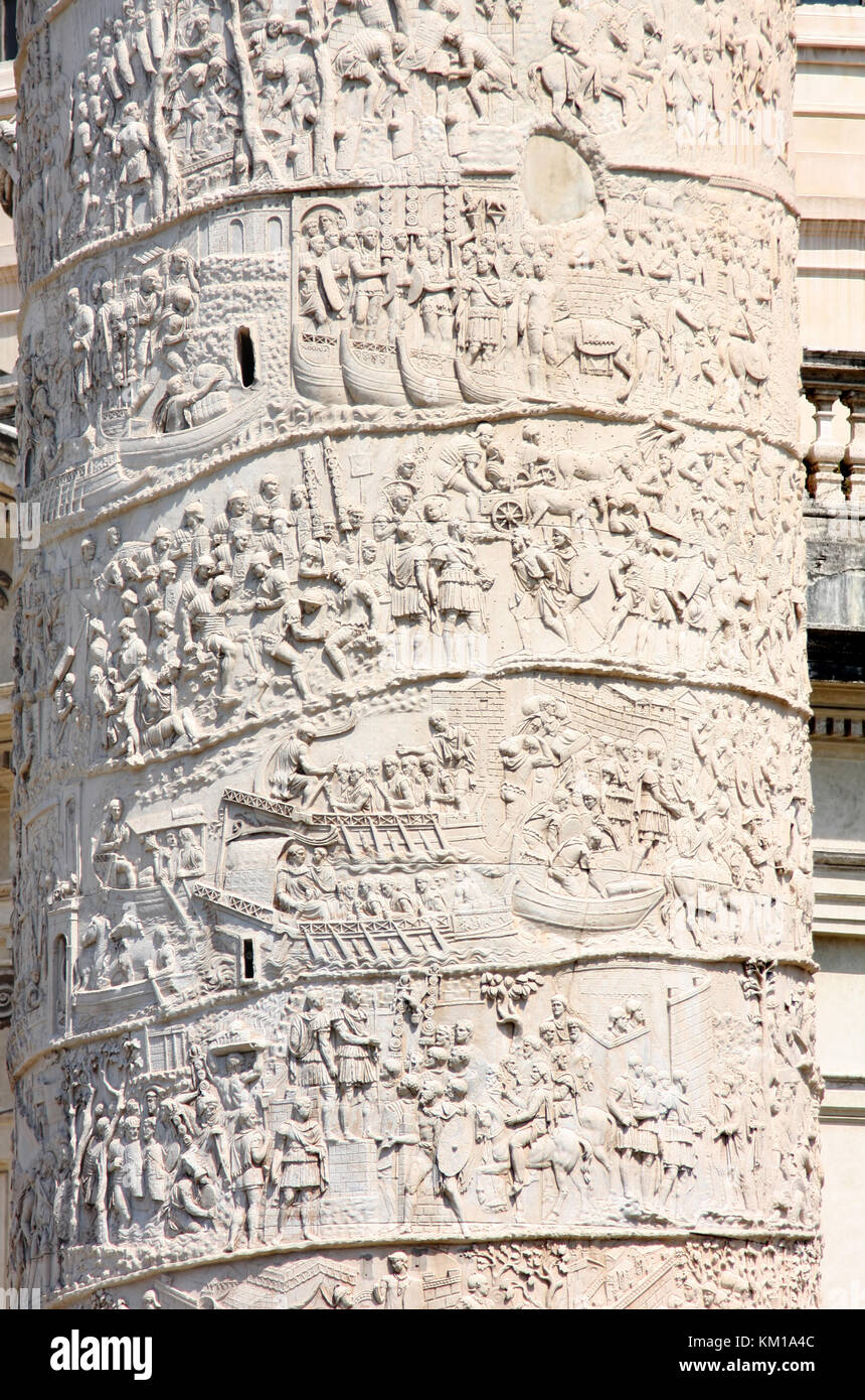 Trajan column close up hi-res stock photography and images - Alamy