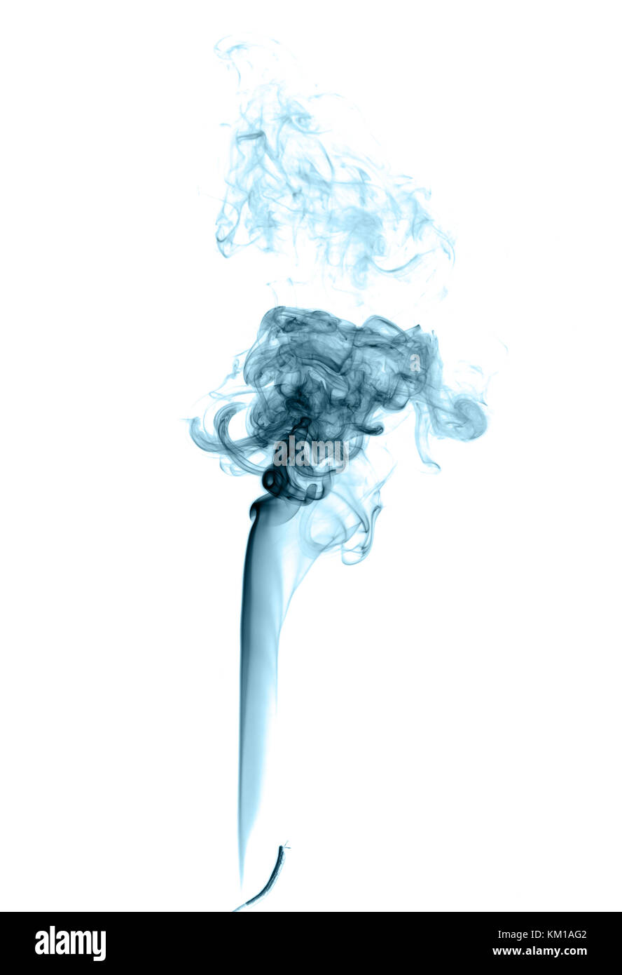 Abstract colored smoke on a light background Stock Photo - Alamy