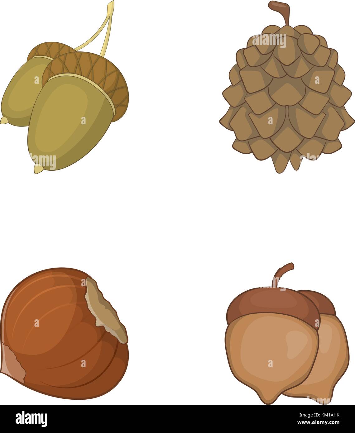 Nuts icon set, cartoon style Stock Vector Image & Art - Alamy Nuts icon set, cartoon style Stock Vector Image & Art - Alamy
