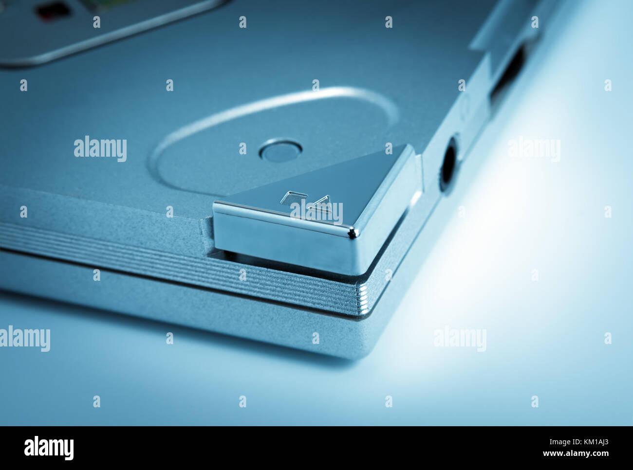 Electronic collection - Close up shot of eject button Stock Photo - Alamy