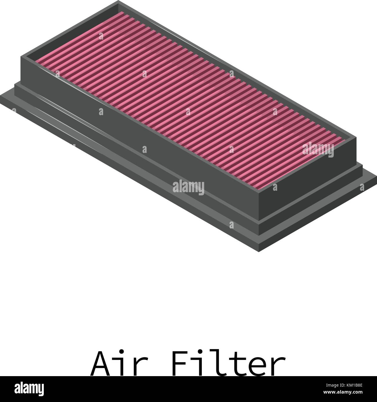 Air filter icon, isometric 3d style Stock Vector Image & Art - Alamy