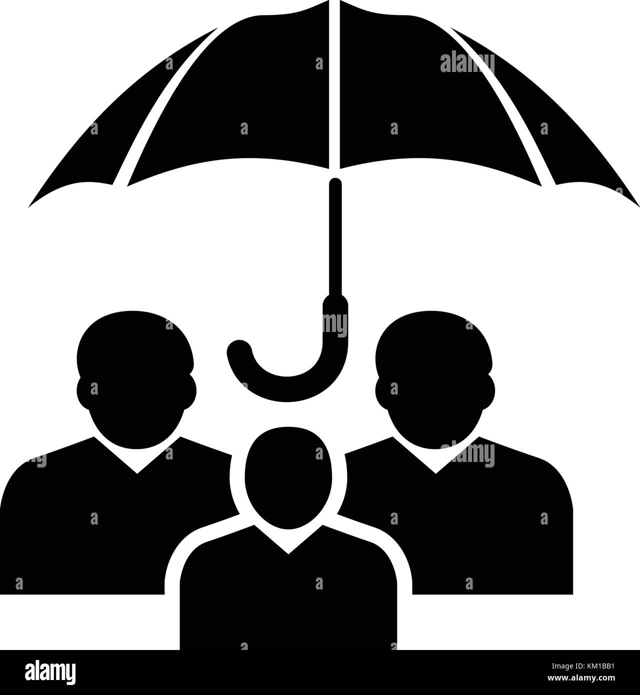 People protection icon, simple black style Stock Vector Image & Art - Alamy