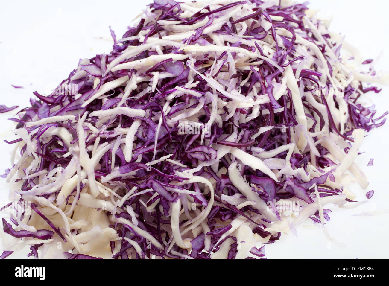 White and Red Cabbage Stock Photo - Alamy