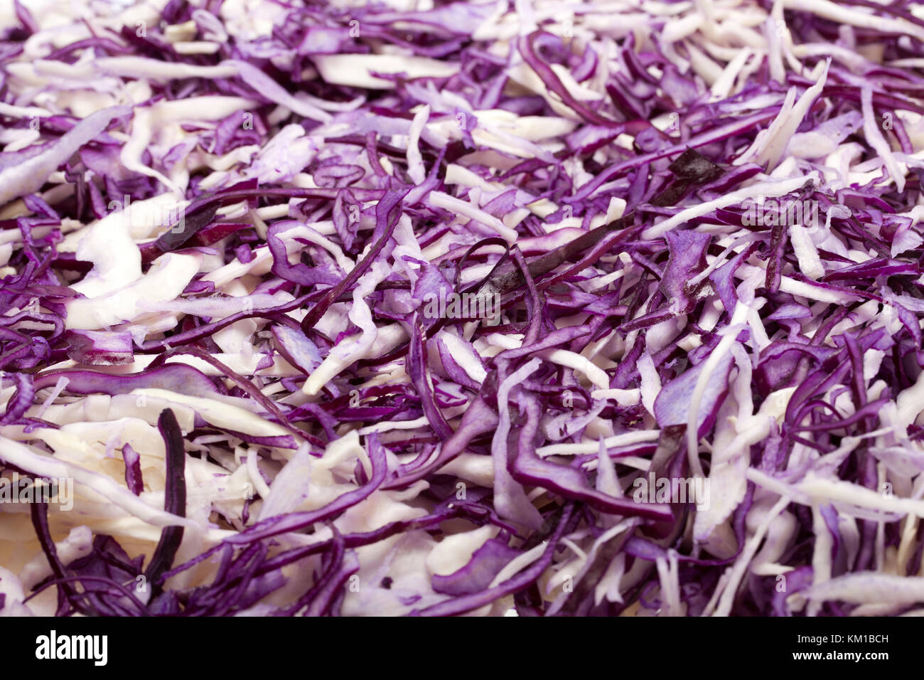 White and Red Cabbage Stock Photo - Alamy
