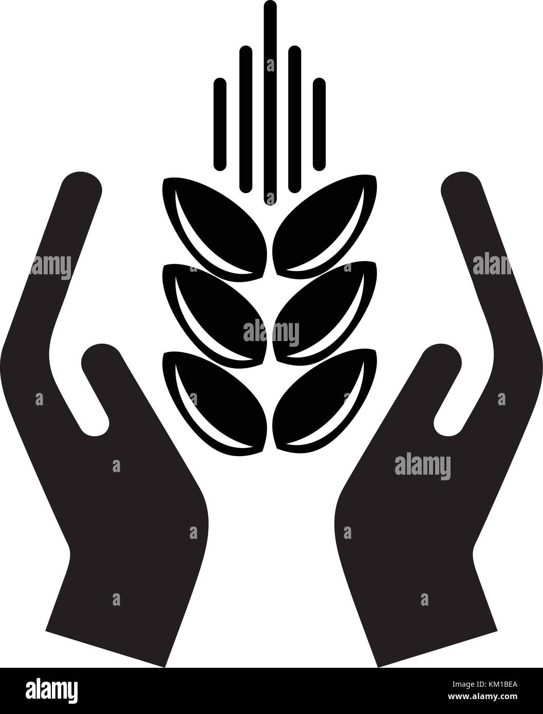 Crop protection icon, simple black style Stock Vector Image & Art - Alamy