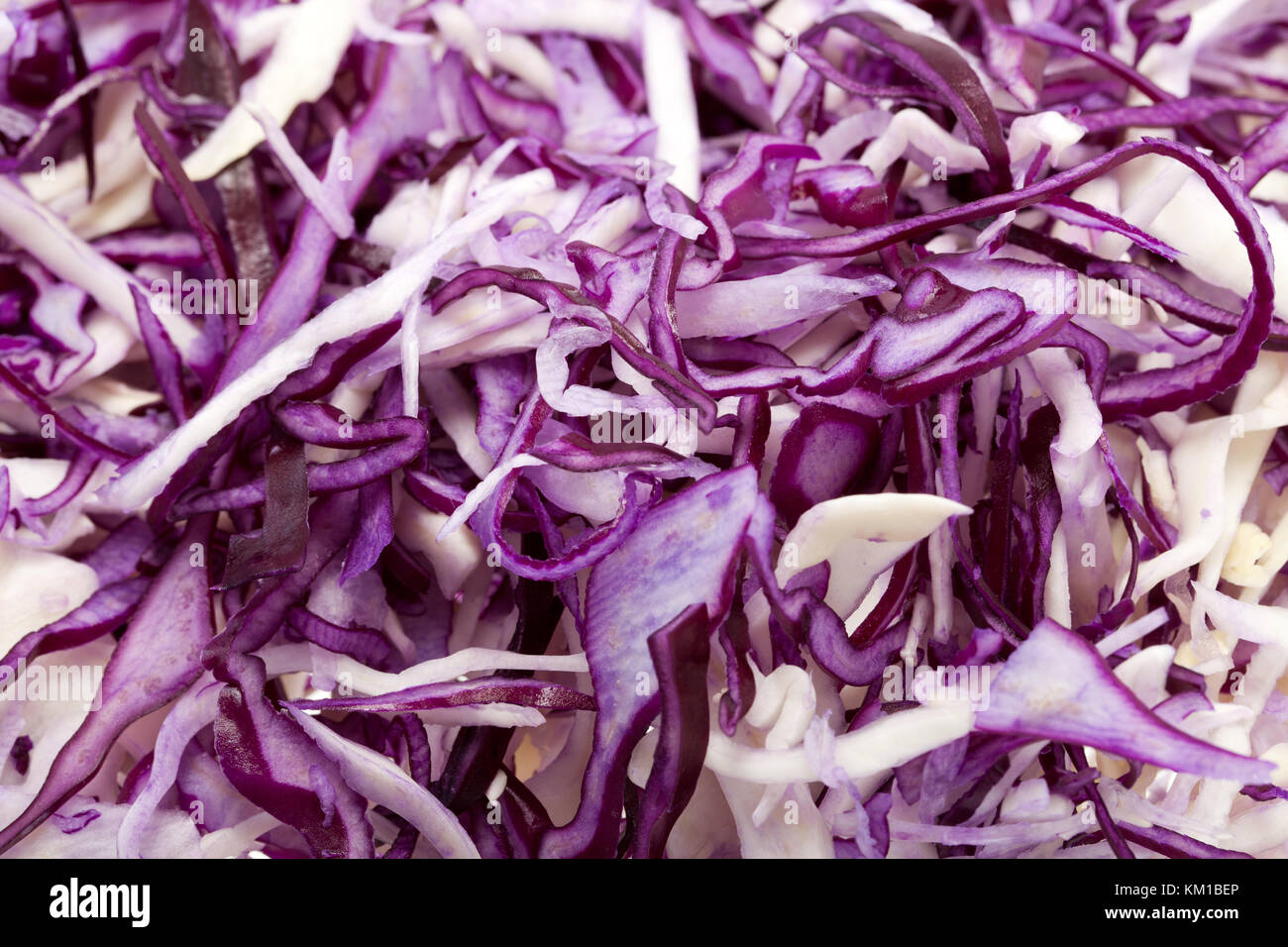 White and Red Cabbage Stock Photo - Alamy