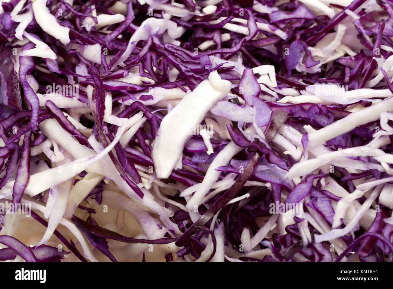 White and Red Cabbage Stock Photo - Alamy