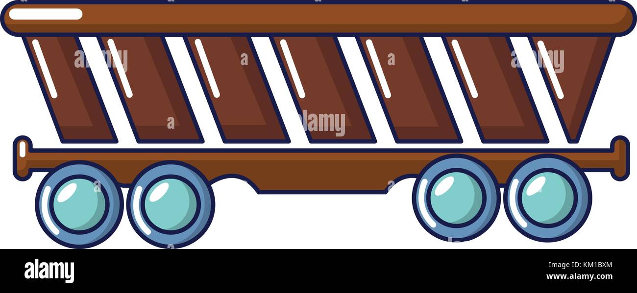 Freight car icon, cartoon style Stock Vector Image & Art - Alamy
