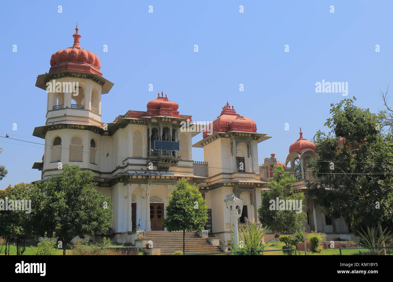 Gulab Bagh Library Udaipur India Stock Photo - Alamy