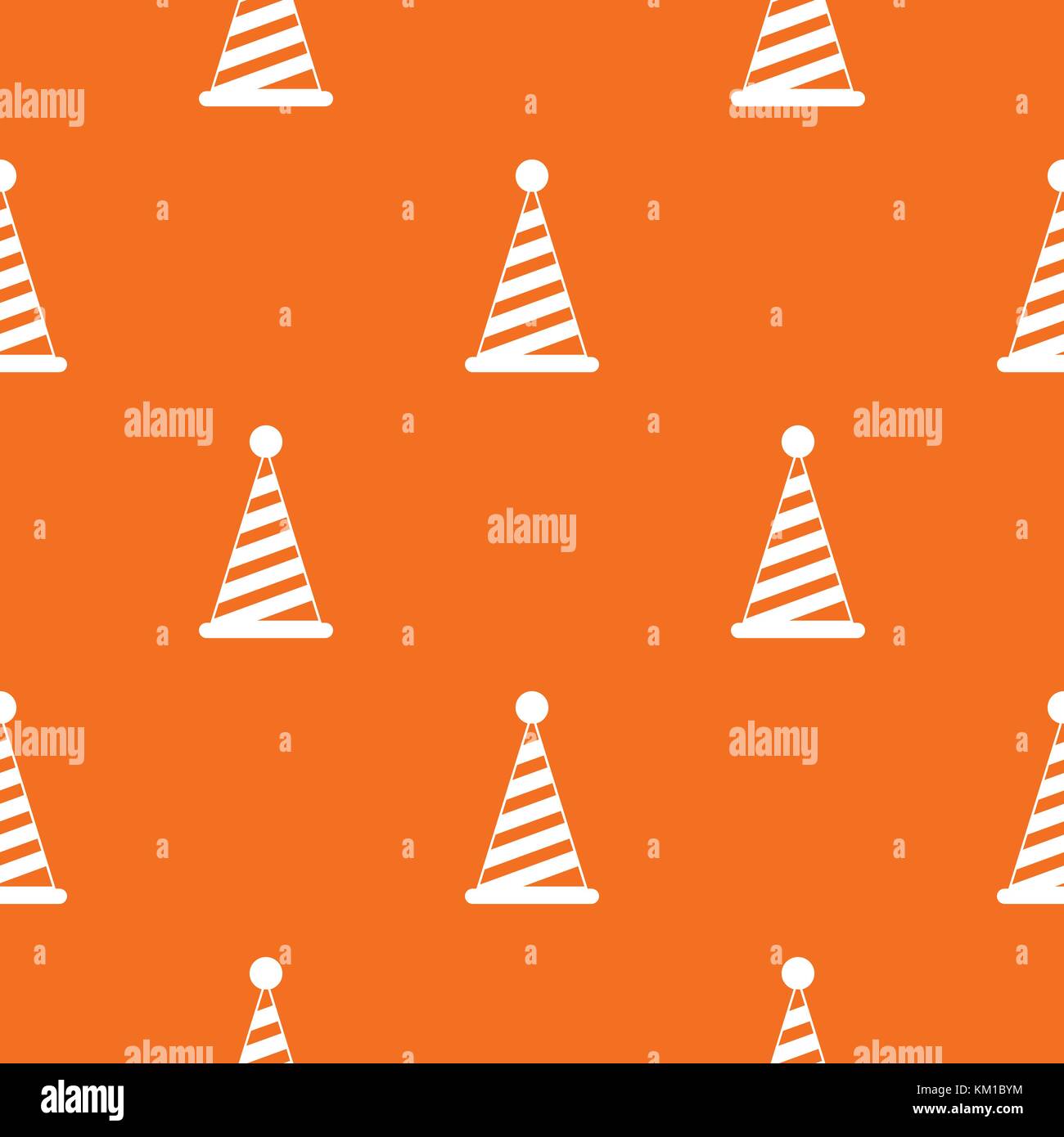 Party hat pattern seamless Stock Vector Image & Art - Alamy