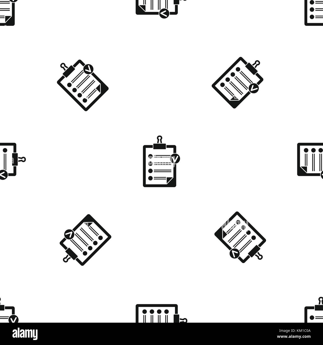 Check list pattern seamless black Stock Vector Image & Art - Alamy