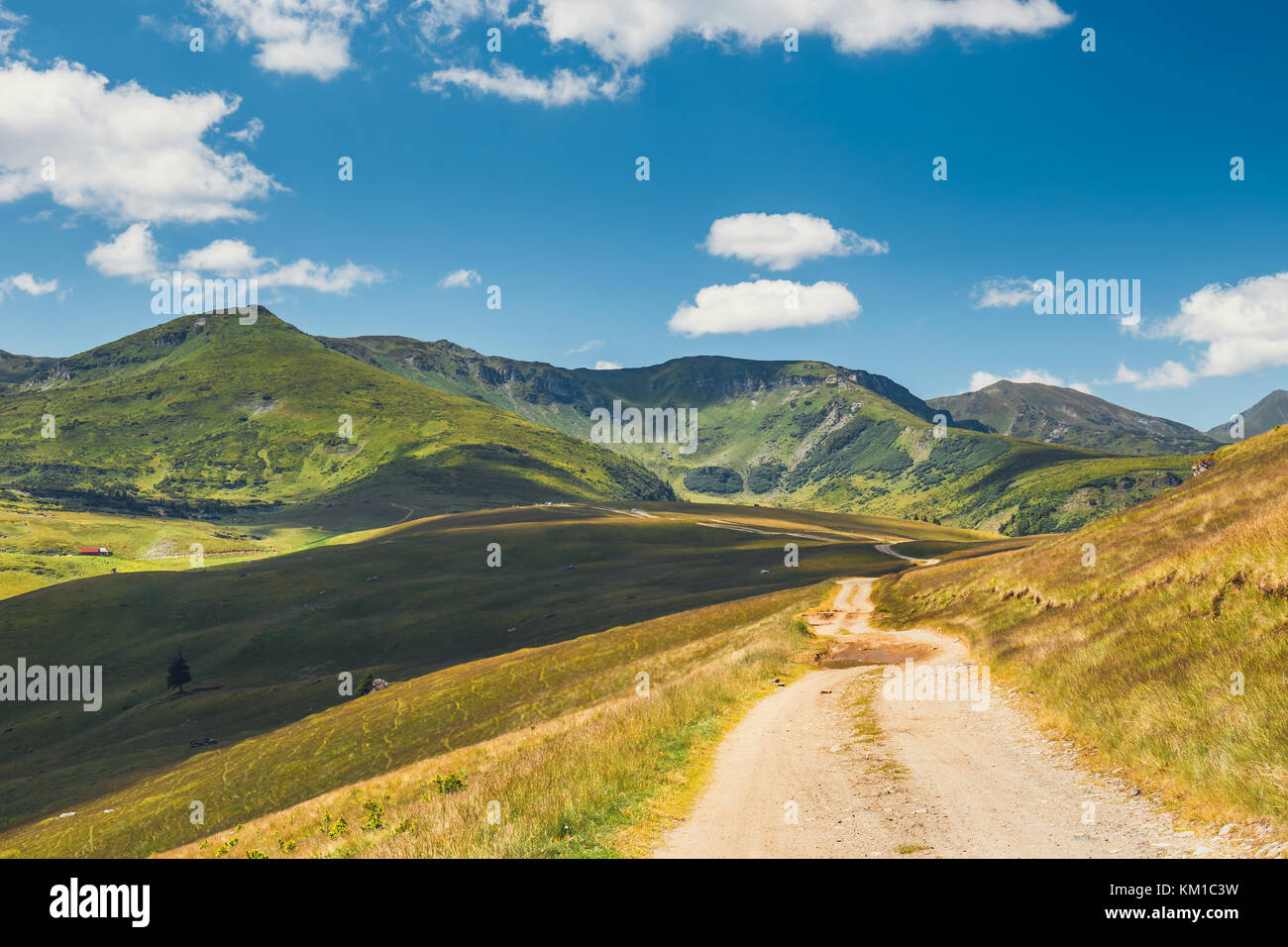 Beautiful summer Landscapes of Rodna Mountains in eastern carpathians ...