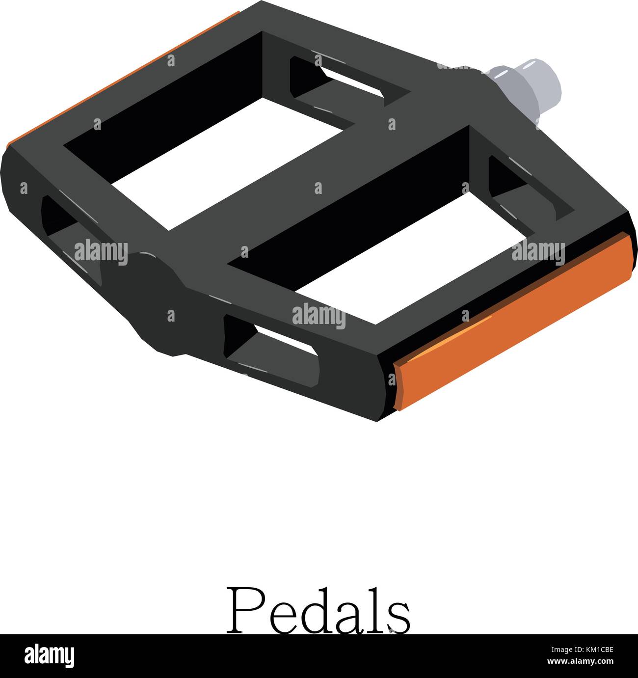 Pedal bike icon, isometric 3d style Stock Vector Image & Art - Alamy