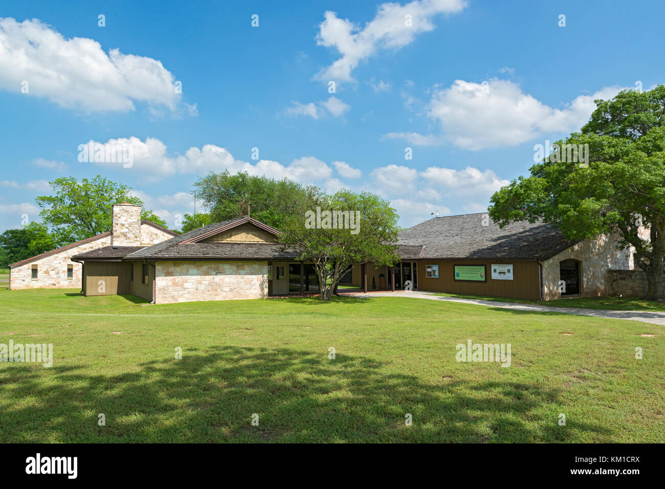 Texas, Stonewall, LBJ State Park and Historic Site, Visitor Center ...